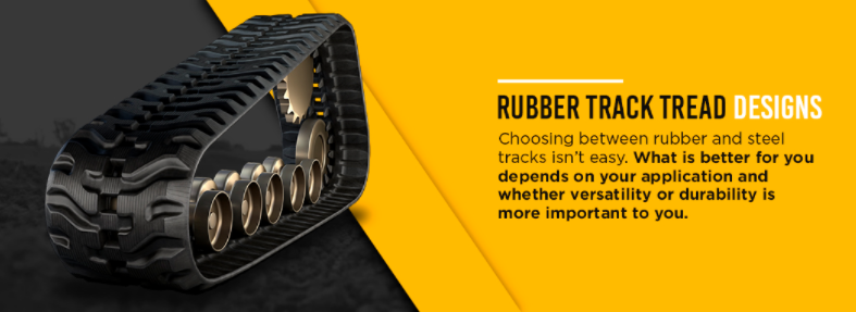 Deciding Between Steel or Rubber Tracks | Prime Source