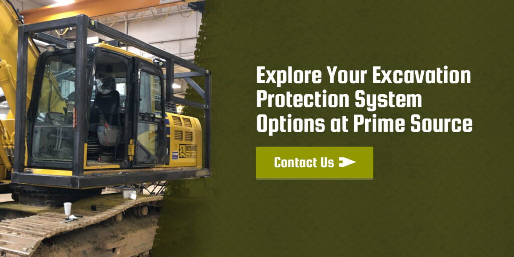 Cab Protection Systems for Construction Equipment